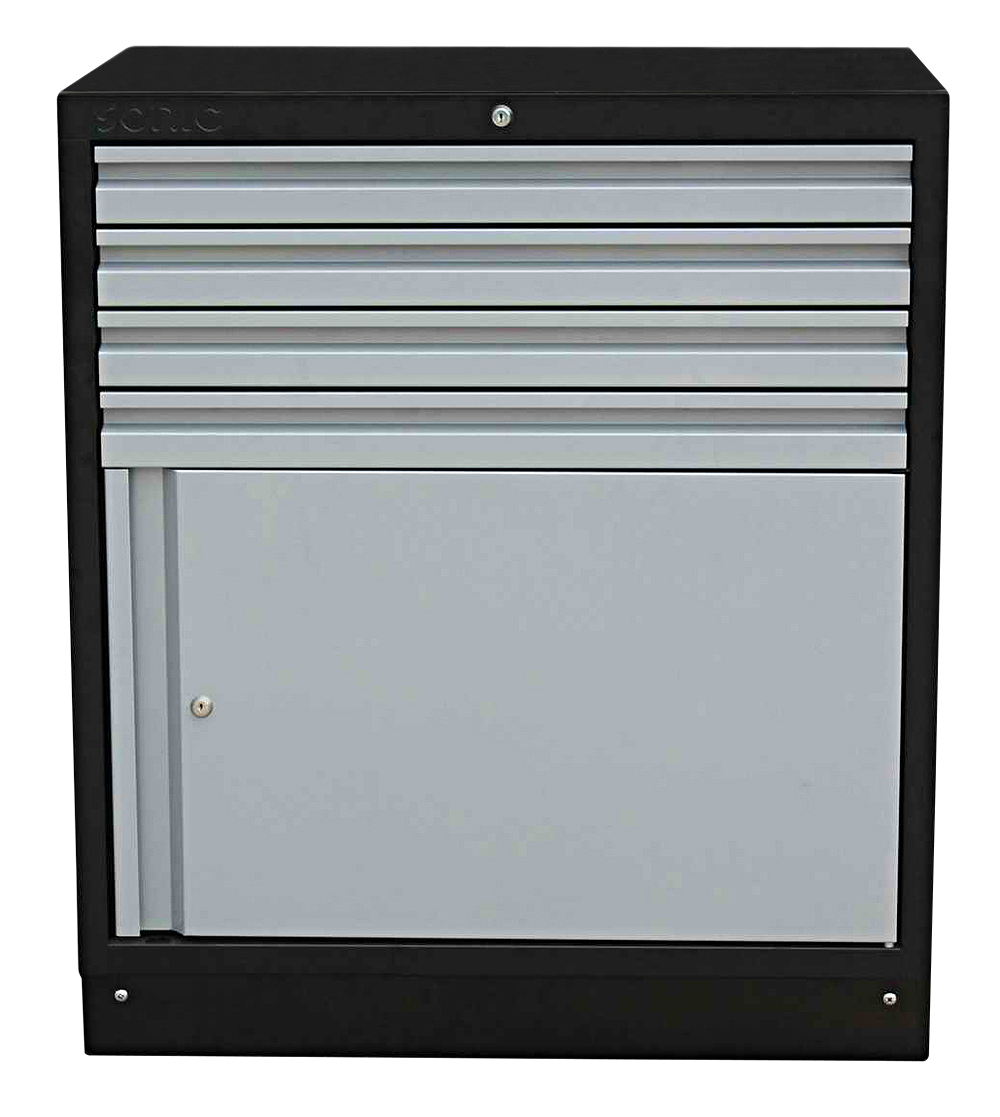 MSS 845mm Storage Cabinet with Door — GarageTools.com.au
